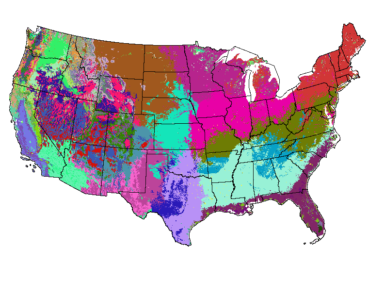 New High-Resolution National Map Series of Multivariate Vegetation ...